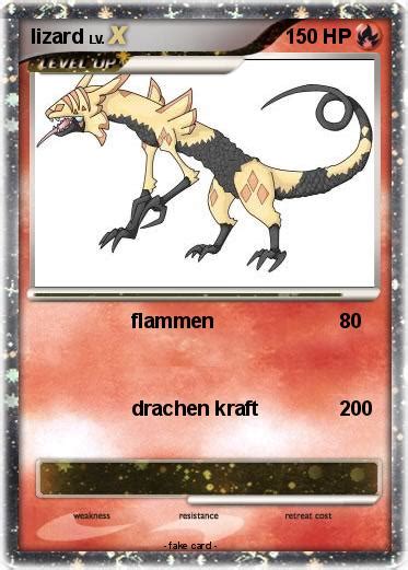 Pokémon Lizard 73 73 Flammen My Pokemon Card