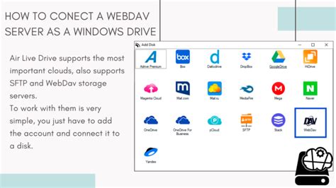 How To Conect A Webdav Server As A Windows Drive