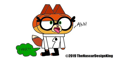 Dr Fox From Unikitty Farting V2 By Thenascardesignking On Deviantart