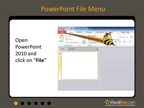 PowerPoint Customize Ribbon Shared Using VisualBee PPTX Operating Systems Computer