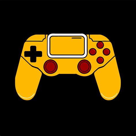 Premium Vector Joystick Gamepad Line Icon Flat Color Vector Illustration