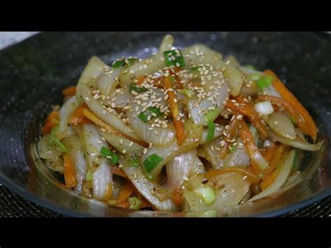 양파볶음 굴소스 양파 효능 요리 칼로리 보관법 간단 밑반찬 A19