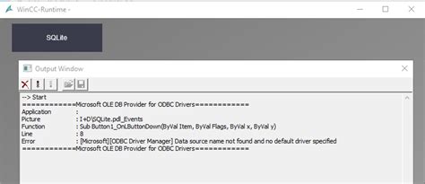 WinCC SQLite PLC HMI SCADAS
