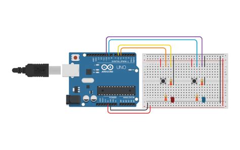 Circuit Design Arduino Ladder Tinkercad