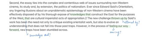 Questions About The Meaning Of This Passage Renglish