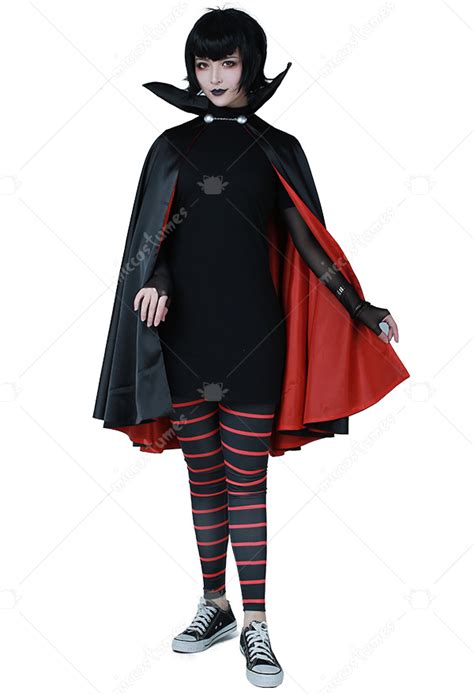Hotel Transylvania Mavis Dracula Cosplay Costume With Cloak