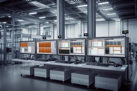 Premium Ai Image Intelligent Factory Production Line Ai Technology