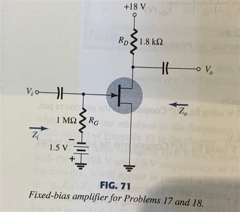 Solved 3 Fixed Bias Configuration 17 Determine Zizo And