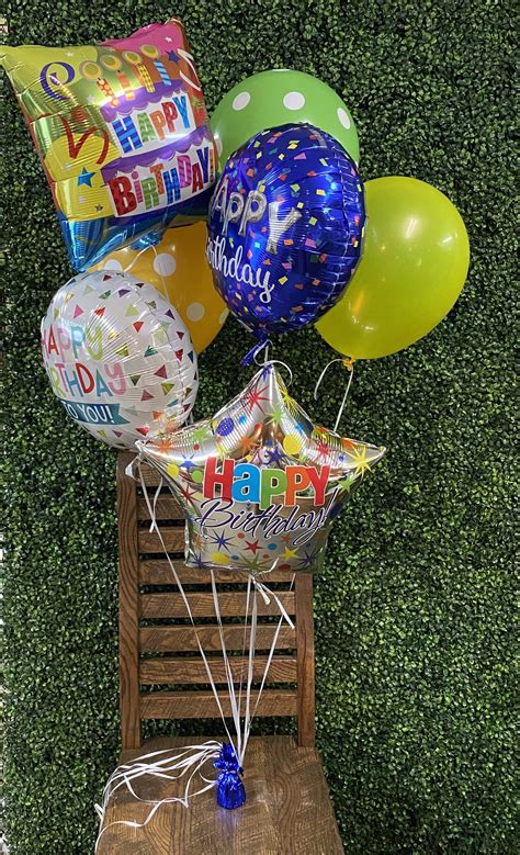Milestone Birthday Bouquet Helium Balloon Delivery 49 Off