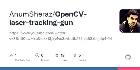 Github Anumsherazopencv Laser Tracking Gun Watchv3sr4f0cumxcandlc