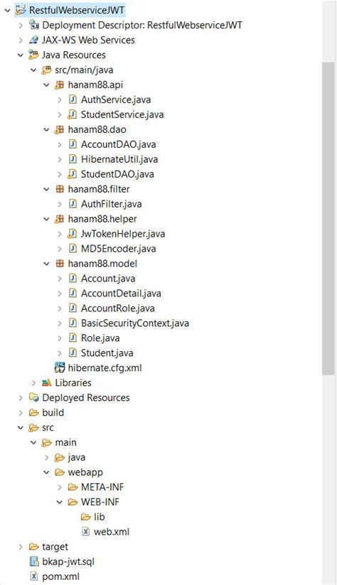 Security Trong Restful Webservice Sử Dụng Jersey 2 để Sinh Ra Jwt