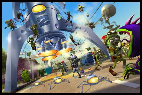 Plants Vs Zombies Movie Concept Art At Sheryl Graham Blog