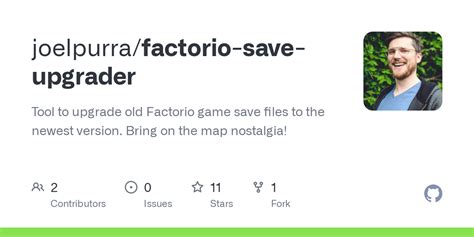 github joelpurra factorio save upgrader tool to upgrade old factorio
