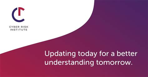 Cyber Risk Institute Cri On Linkedin Cri Cybersecurity