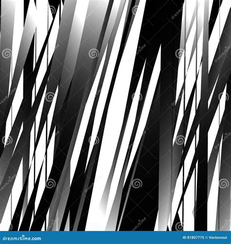 Abstract Geometric Art With Edgy Angular Shapes Randomly Order Stock Vector Illustration Of