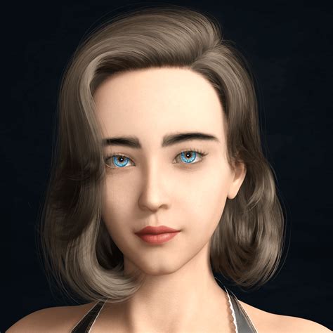 Mayleen 3d Render Digital Art By Lolipop29