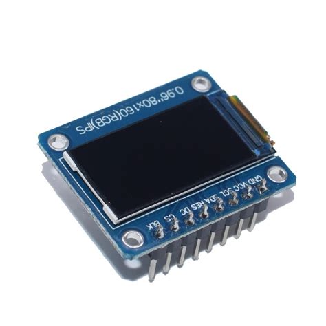 Pantalla Display Tft Arduino Compatible St7735 096p 80x160 Rgb Ips Lcd Spi 65k Ic Ipramet