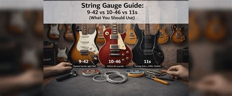 Guitar String Gauges Explained 942 Vs 1046 Vs 11s