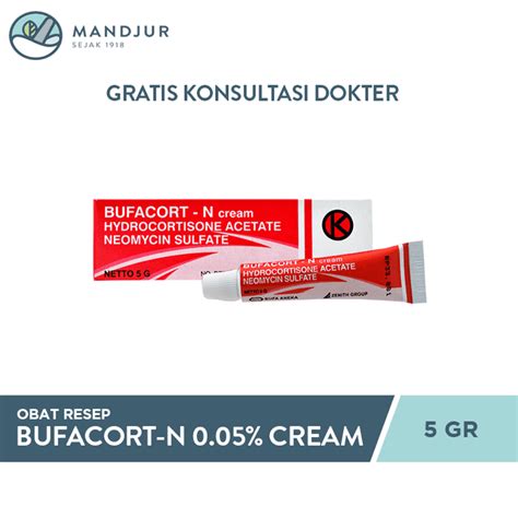 Bufacort N 05 Cream 5 G — Apotek Mandjur