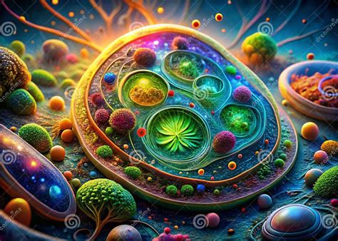 Unveiling The Intricate World Within A Microscopic Exploration Of Plant Cell Structures Nucleus