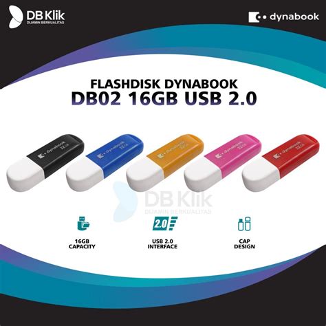 Jual Dynabook Flashdisk Db02 16gb Usb 2 0 Usb Flash Drive 16gb Shopee Indonesia