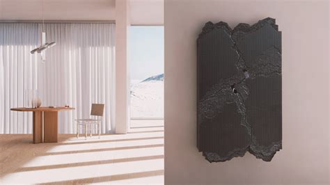 Simon Johns Designs Furniture To Resemble Appalachian Rock Formations