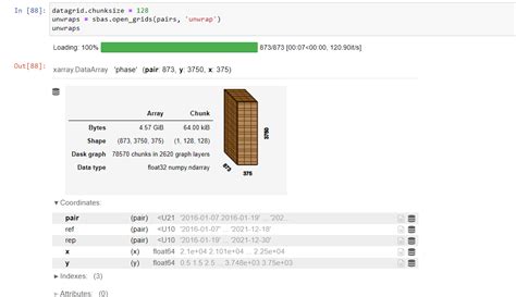 Bug Cannot Detrend Pairs Valueerror Chunk Shape Must Not Be Greater Than Data Shape In Any
