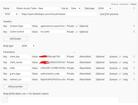 Error Connecting To Tiktok API In Bubble But Working In Postman APIs Bubble Forum
