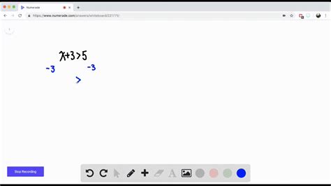 SOLVED Solve The Inequality And Draw A Number Line Graph Of The Solution Set X