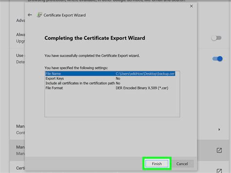 How To Export Certificate Public Key From Chrome 8 Steps