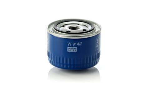MANN-FILTER W914/2. Купить фильтр масляный mann-filter, арт. w914/2 по ...