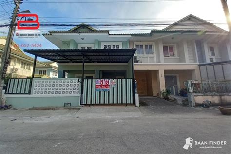 ทาวน์เฮาส์ 2 ชั้น หมู่บ้าน พฤกษา บี เนื้อที่ 25 4 ตรว ถนนรังสิตนครนายก