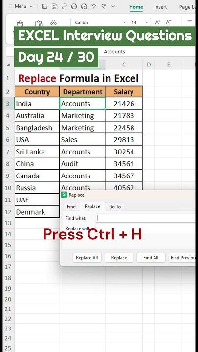 Excel Interview Question Day 2430 Excel Exceltips Exceltricks Advanceexcel Spreadsheet