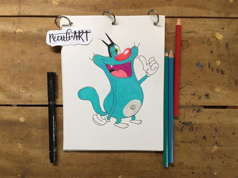 How To Draw Oggy Image