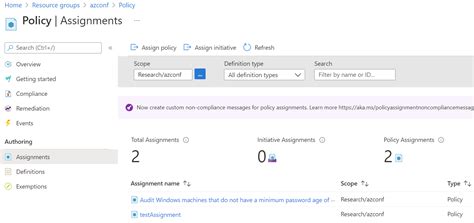 azure policy guest configuration assignments · ravikanth chaganti