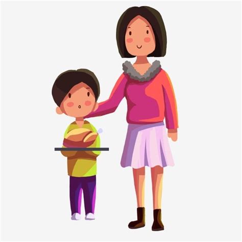 추수 일러스트 감사절 감사하는 마음 고마워 선물 기부 기도 엄마와 아이 Png 일러스트 및 Psd 이미지 무료 다운로드 Pngtree