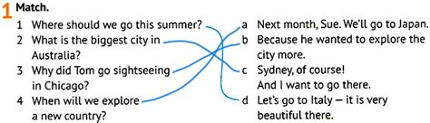 Відповідь вправа Page 91 1 Unit 8 Where To Travel ГДЗ Англійська мова 5 клас Карпюк