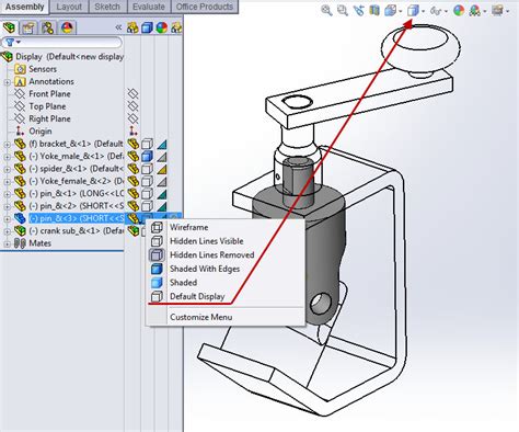 Why And How To Use Display States In Drawings Solidworks Tutorials