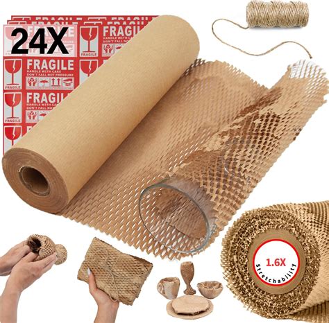 Ecoducer 12”x100 Honeycomb Packing Paper Moving Supplies Eco Friendly