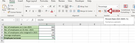 How To Calculate Employee Turnover In Excel SpreadCheaters