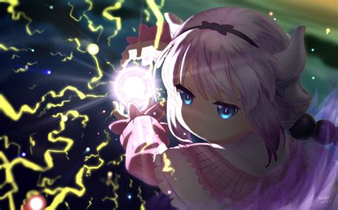 1920x1080 Anime Kanna Kamui Miss Kobayashis Dragon Maid Png Hd