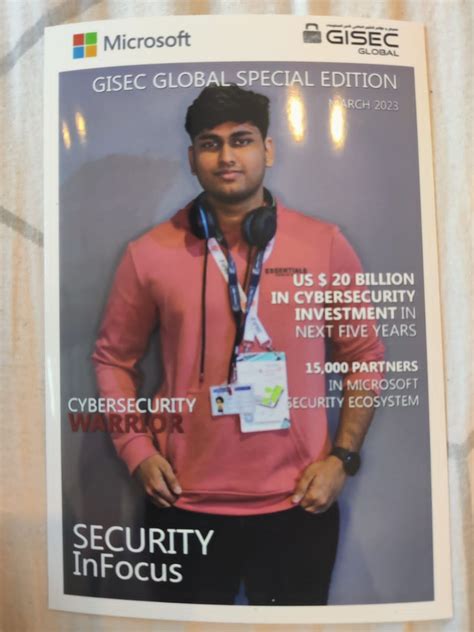 zain syed on linkedin cybersecurity gisec innovation