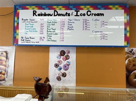 Rainbow Donuts And Ice Cream Lake Isabella Roadtrippers