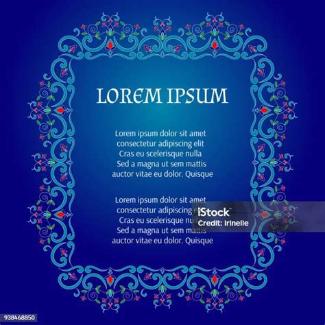 꽃 테두리 웨딩 프레임 벡터입니다 이슬람 풍의 꽃 모티브 패턴입니다 인사말 카드 사진 저장 날짜 신부 샤워 안 내장 스파 미용실 빈티지 소품 디자인 결혼 의식에 대한 스톡