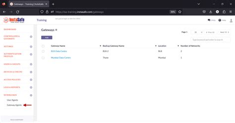 Installing The Isa Gateway Agent On A Windows Server Instasafe