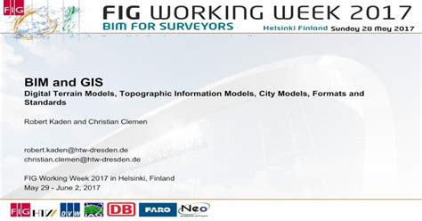 Pdf Bim And Gis Fig · Pdf Filebim And Gis Digital Terrain Models