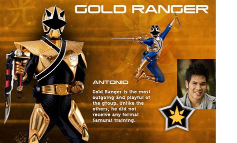 Gouden Power Ranger Samurai