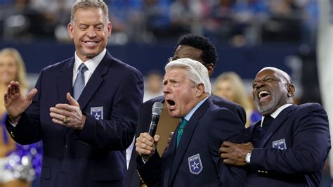 Cowboys Vs Lions Jimmy Johnson Inducted To Ring Of Honor