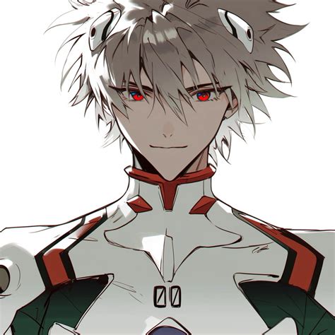 Anime Pfp Of Kaworu Nagisa From Neon Genesis Evangelion Aur Animepfp