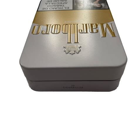 Metal Cigarette Case Marlboro Beyond Blue Box Click Freshness Taste